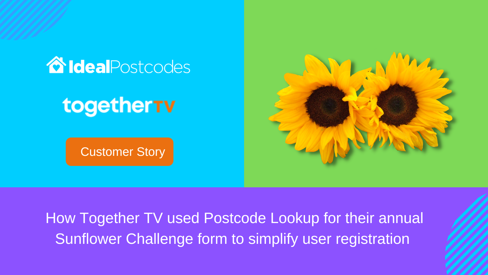 TogetherTV Optimised Their Registration Form With Postcode Lookup